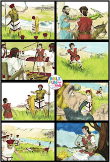 David Faces Goliath | Bible Fun For Kids