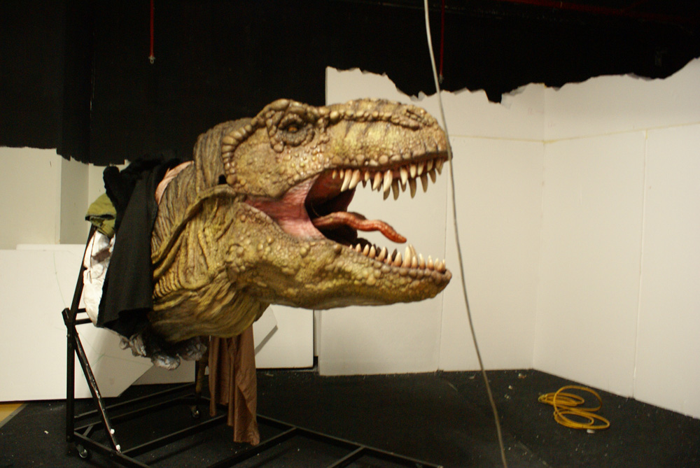 The Midas Touch a.k.a. 3dwizart: Life Size Huge T-Rex Sculpture c/w ...