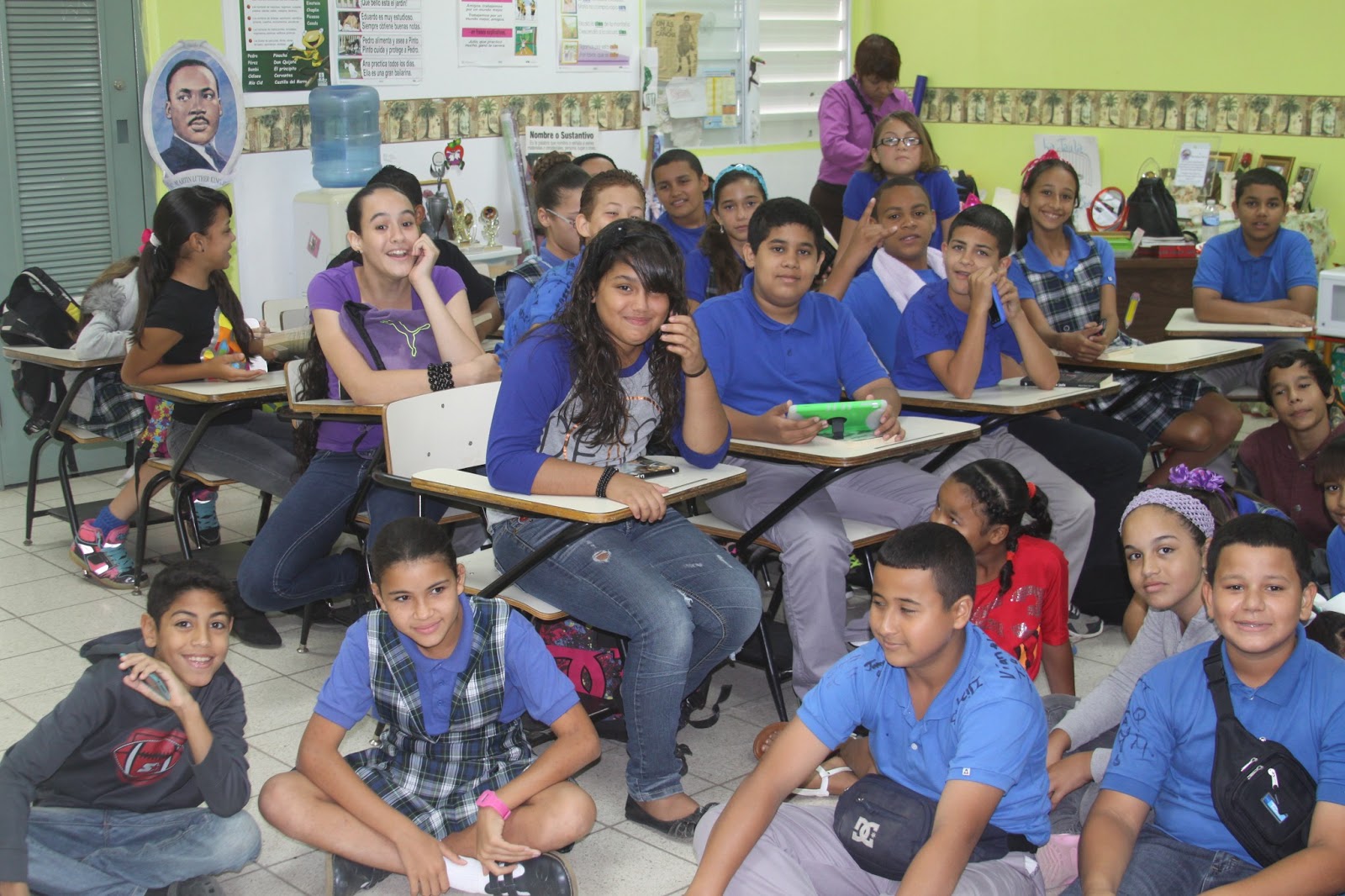 Visita a la Escuela Elemental Urbana Nueva de Ceiba, P.R.