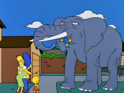 Yellow Jay Sherman: Bart Gets an Elephant (S05, E17-098)