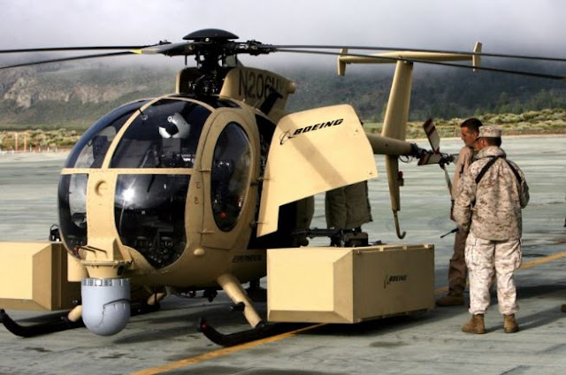 Boeing Unmanned Little Bird (ULB) H-6U Specs and Price - Helicopter Specs