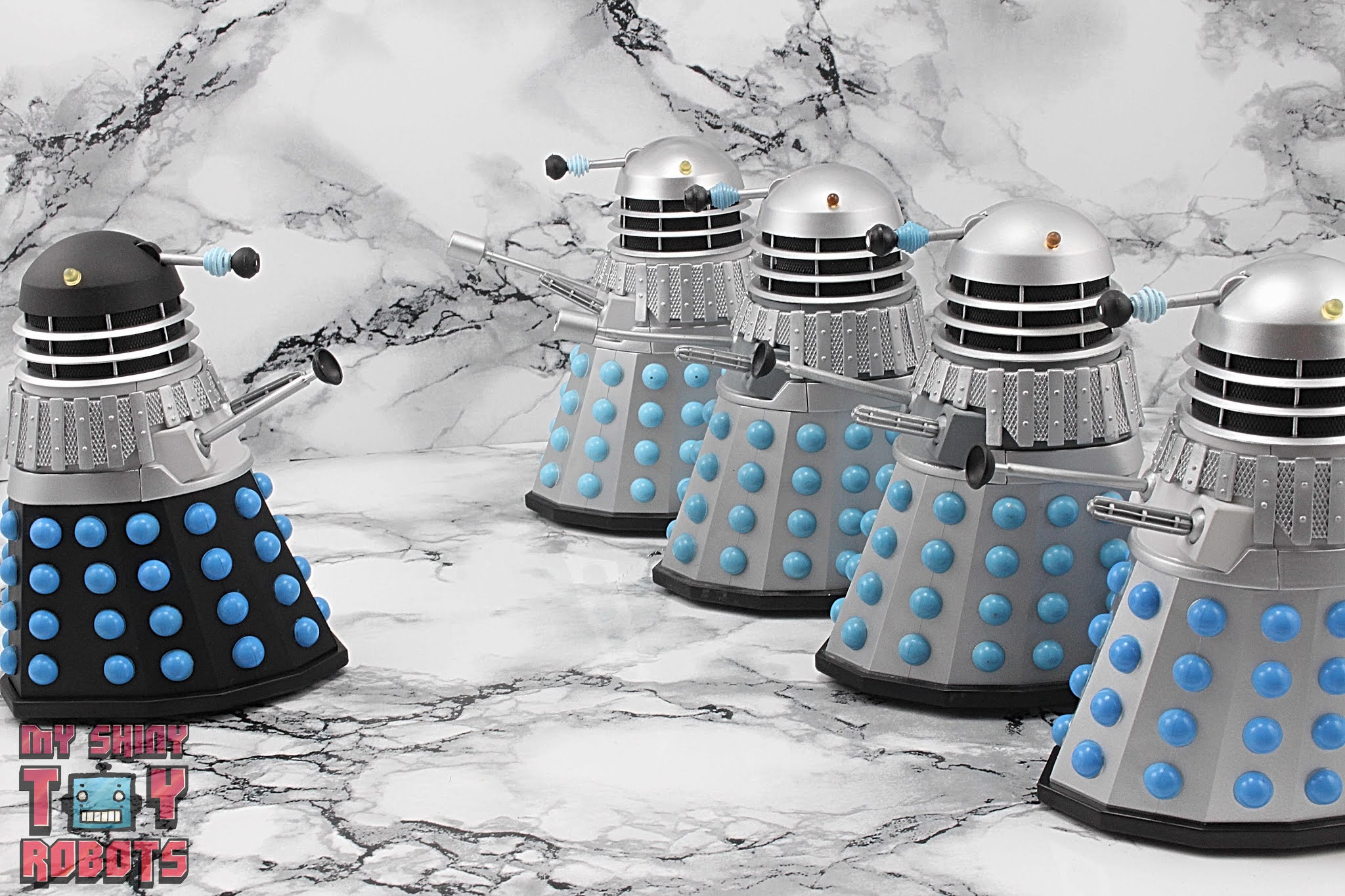 My Shiny Toy Robots: Toybox REVIEW: Doctor Who History of the Daleks #4 Set