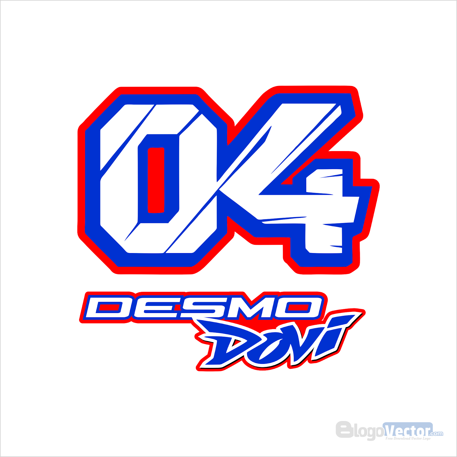 Andrea Dovizioso #04 Logo vector (.cdr) - BlogoVector