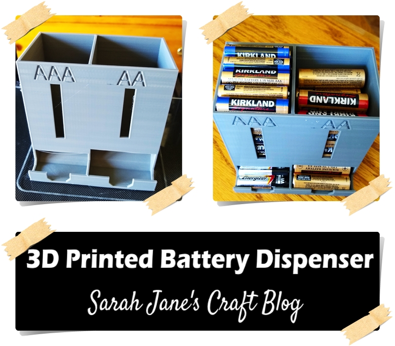 3D Printed Battery Dispenser
