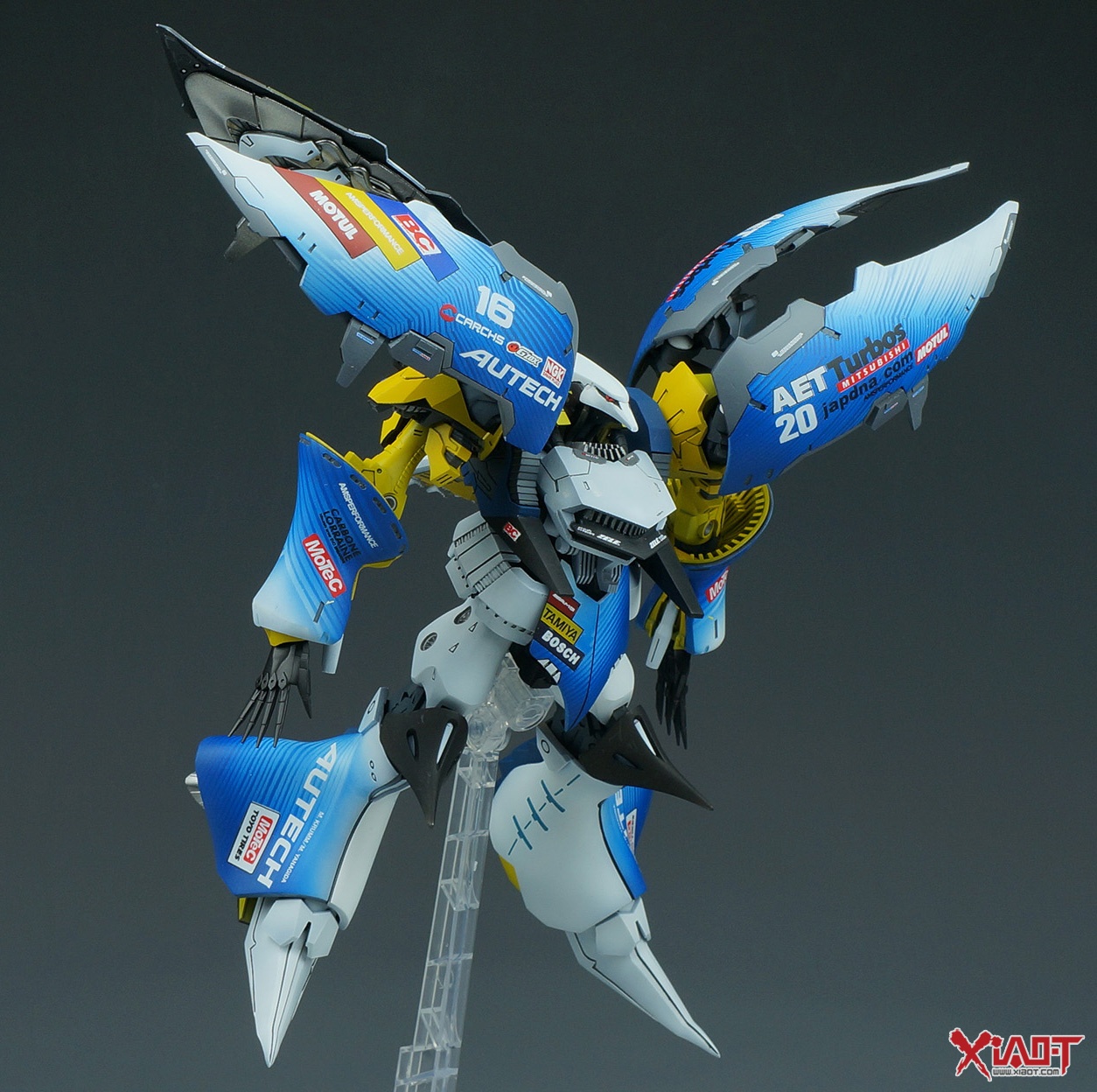 Custom Build: MC Model 1/144 Qubeley Autech Team Ver.