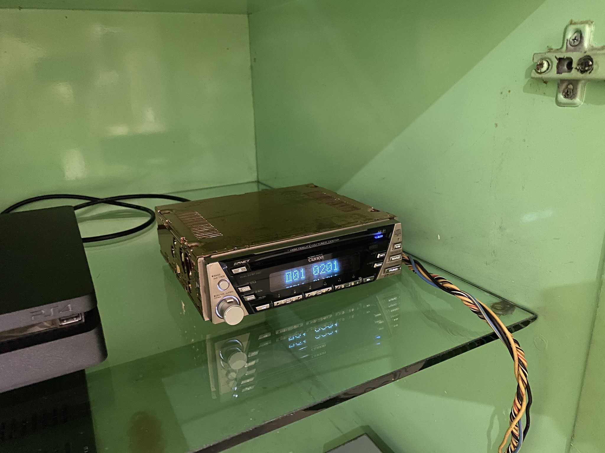 THE ORRONOCO AUDIO DIY: Clarion HX-D1 Car Head Unit To Home Audio CD ...