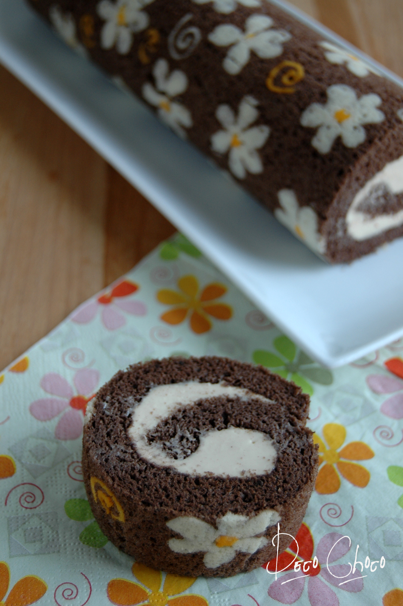 Deco Choco: Chocolate Roll Cake