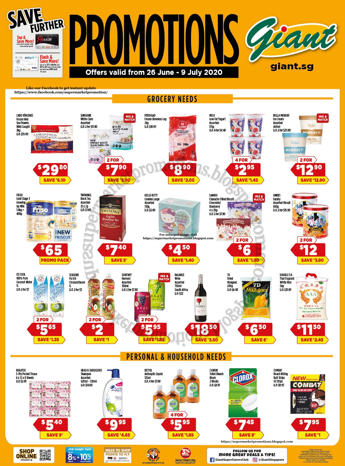Giant Promotion 26 June - 09 July 2020 ~ Supermarket Promotions