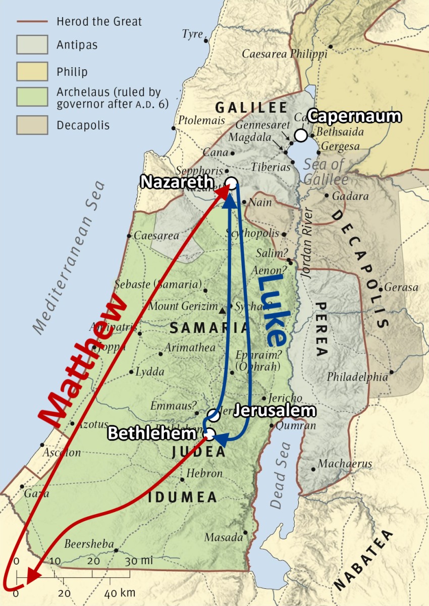Kiwi Hellenist: The Christmas stories: Matthew vs. Luke