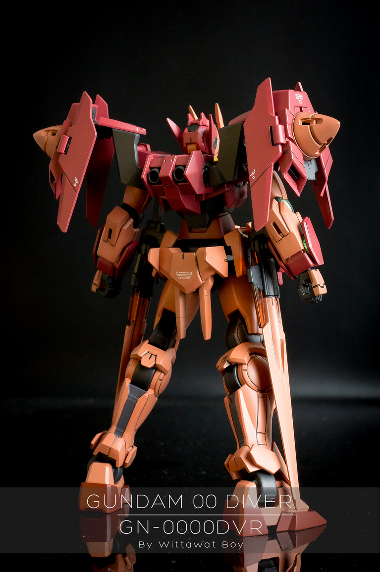 Painted Build: HGBD 1/144 Gundam 00 Diver