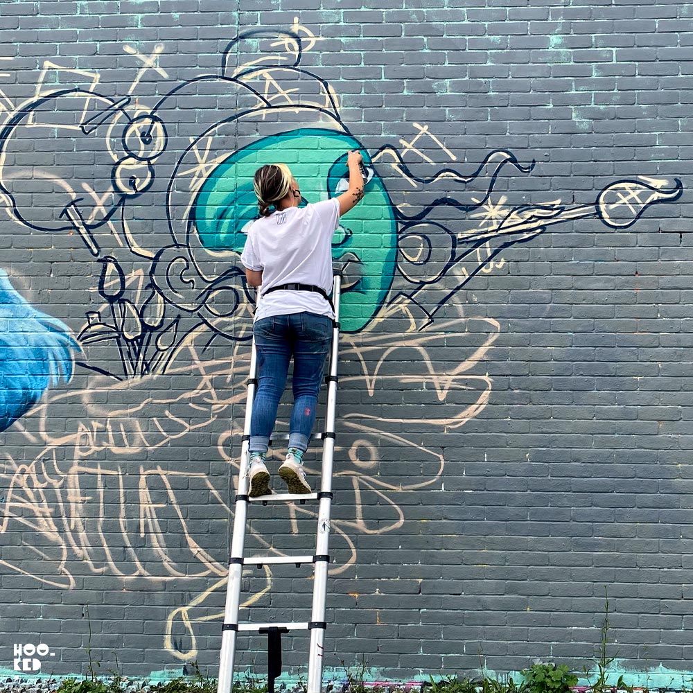 WOM Collective's All Female Anniversary Paint Jam | Hookedblog - Street ...