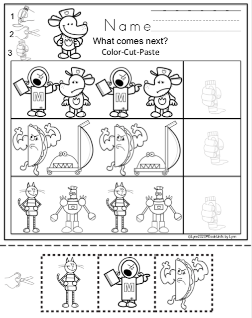 DOG MAN BOOK UNIT ~ Book Units by Lynn