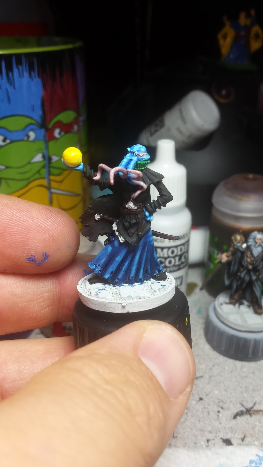 Brush Wizard: New Commission: Halaster Blackcloak and Sangalor