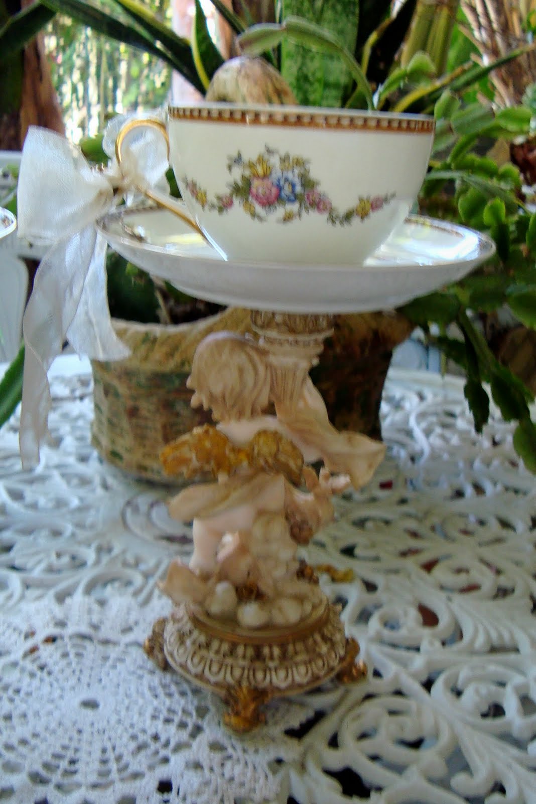 Martha's Favorites: TEA CUPS & ANGELS!