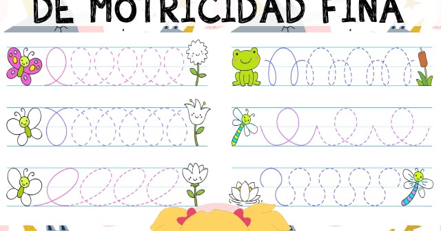 Cuaderno de Motricidad Fina para Inicial | Mundo de Rukkia