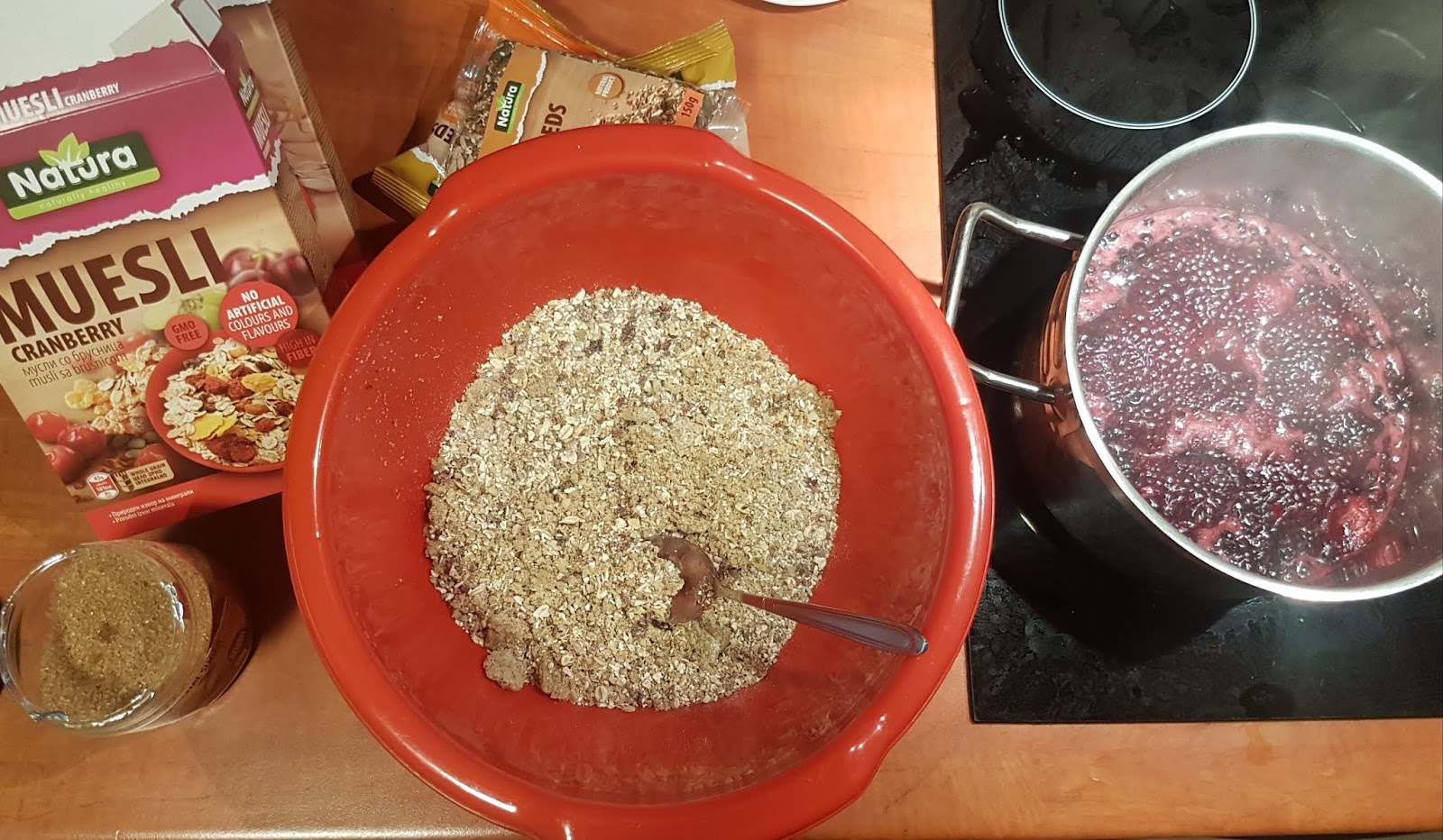 LEAN FRUIT OATMEAL CAKE ~ Macedonian Cuisine