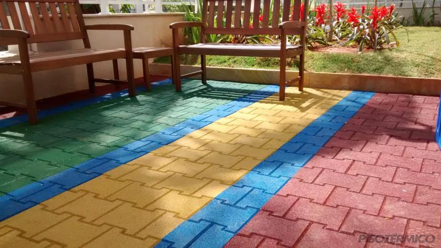 Materiais e Revestimentos no Design: Piso Emborrachado
