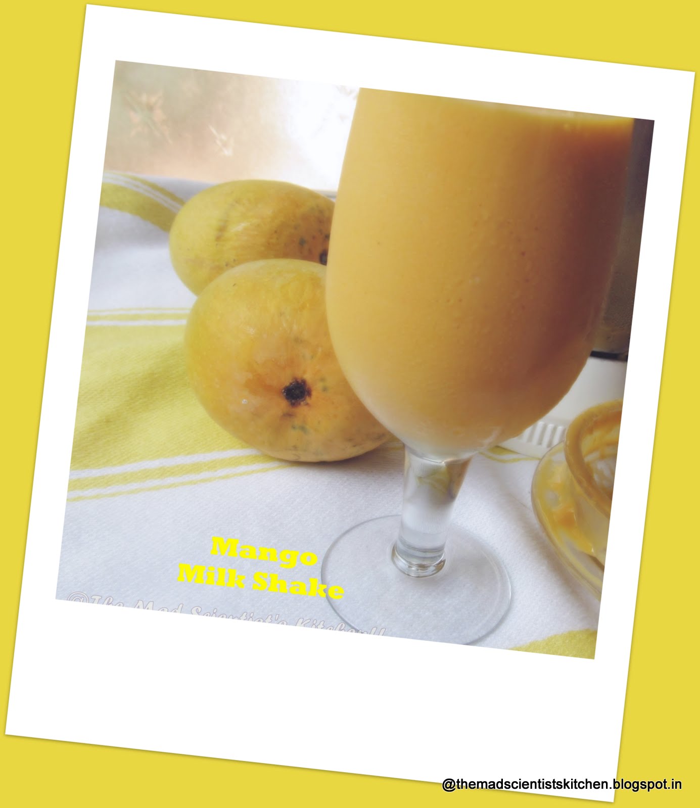 Delicious Mango Shake