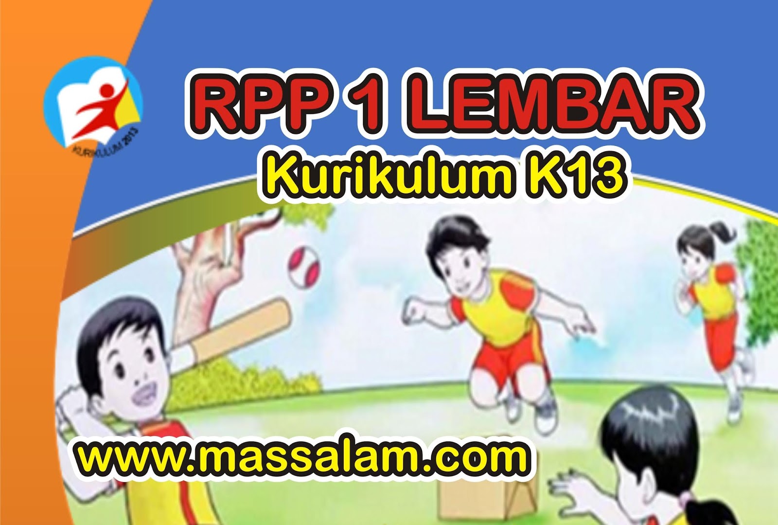 Pola Rpp Pjok Penjas Orkes Sd/Mi Kelas 3 (Rpp 1 Lembar) - Ari Megaga