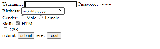 Forms in HTML (Input Element)