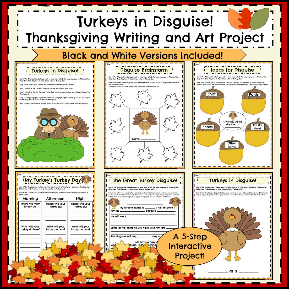 Food For Taught: Incorporating Writing into Thanksgiving Activities
