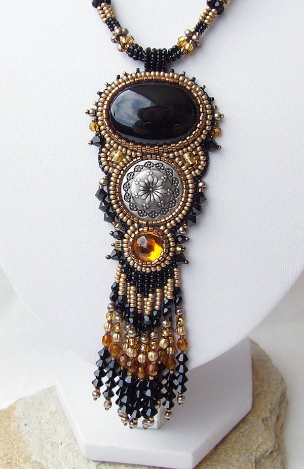 Beautiful Bead Embroidery Jewelry Design Tutorials and Kits by ...