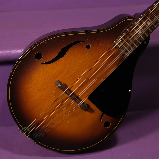 1939 Stradolin Jr Archtop A-Style Mandolin