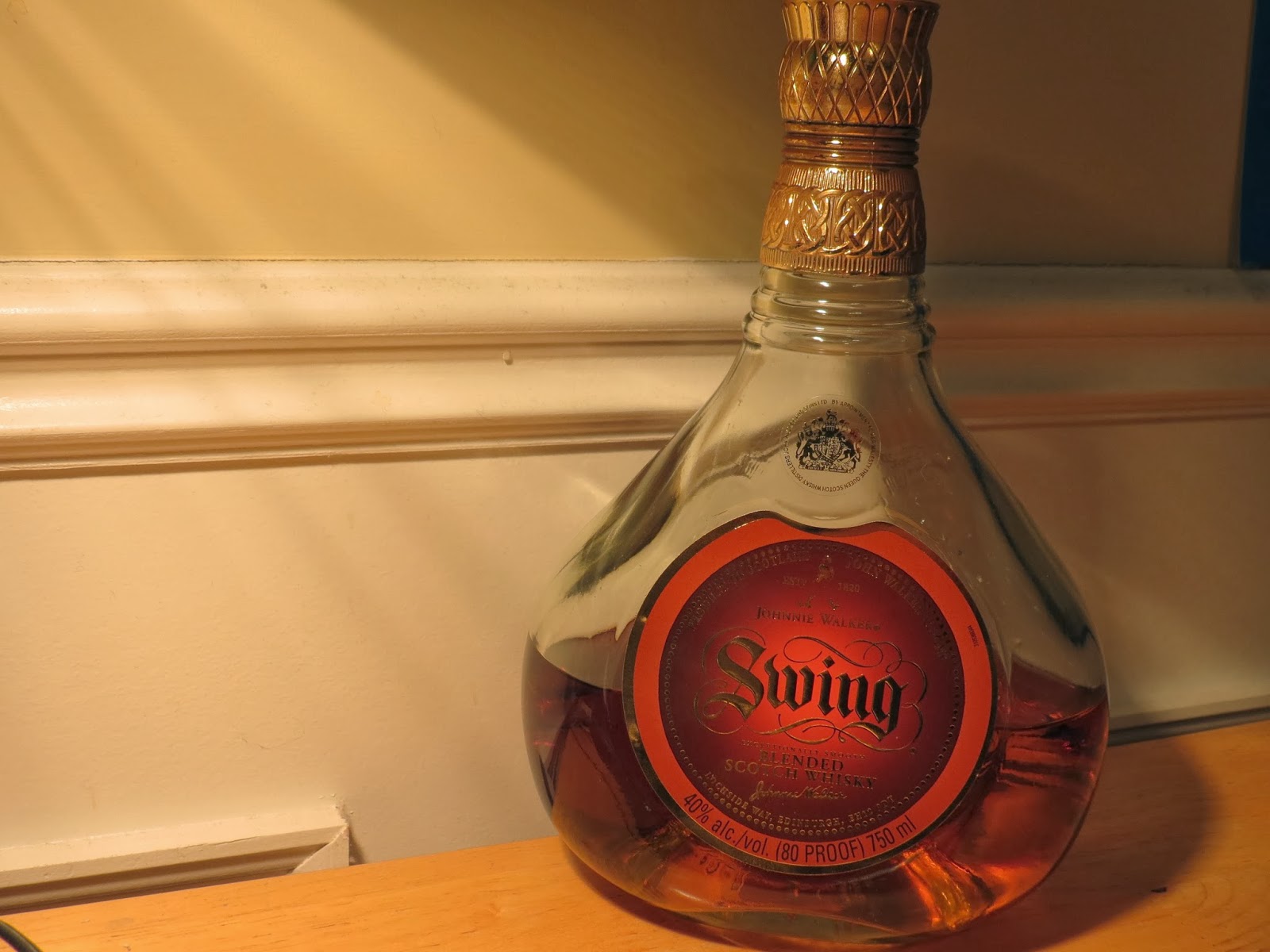 Jason's Scotch Whisky Reviews: Review: Johnnie Walker Swing Blended ...