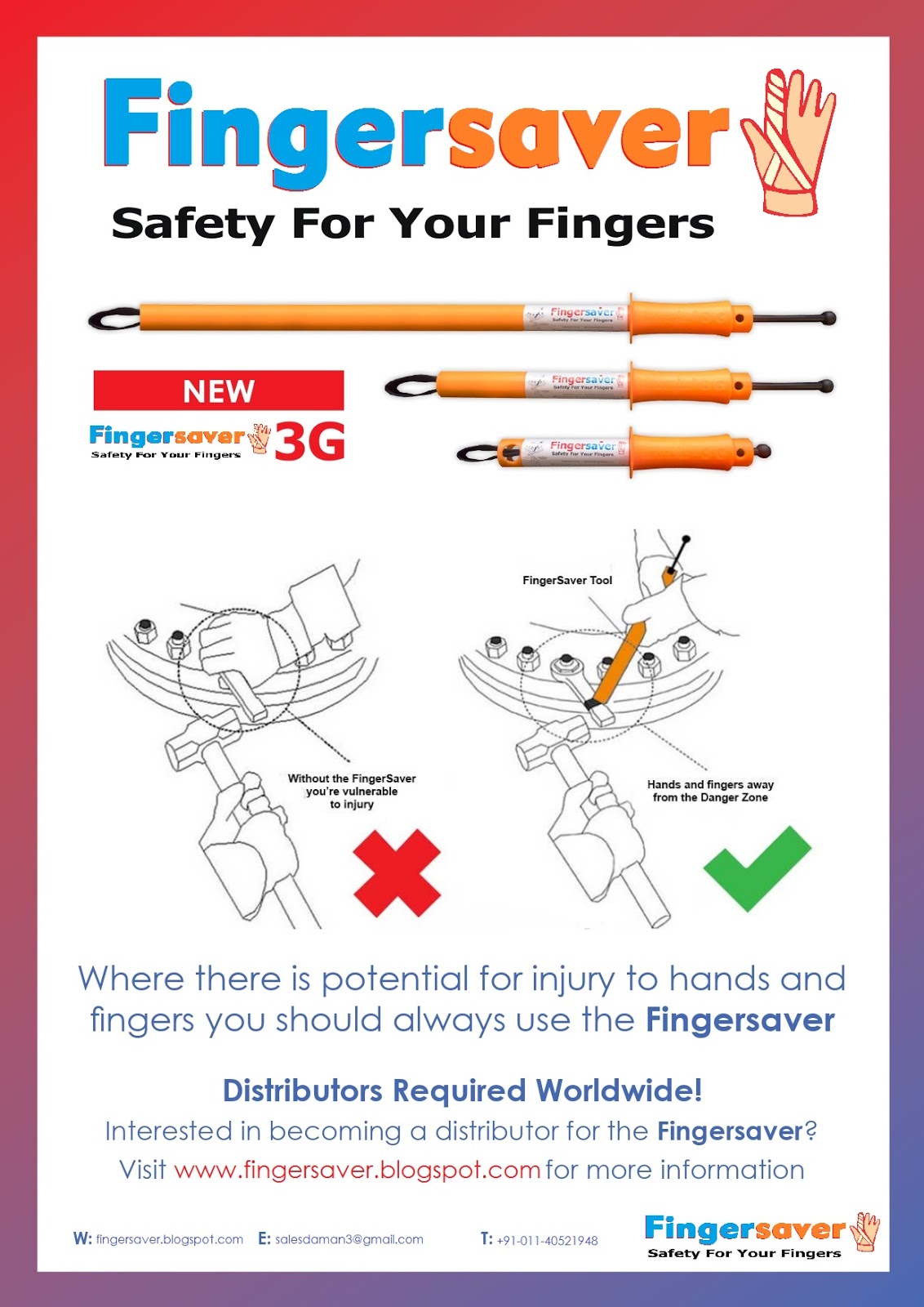 Gallery - Finger Saver Safety For Your Fingers