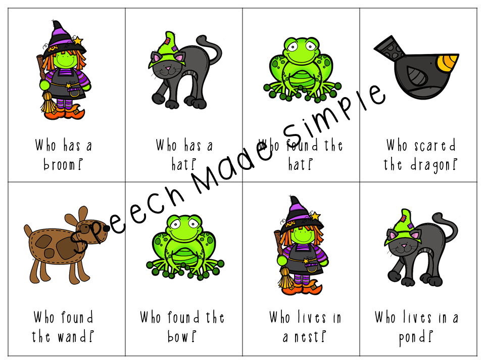 Speech Made Simple: Room on the Broom Book Companion