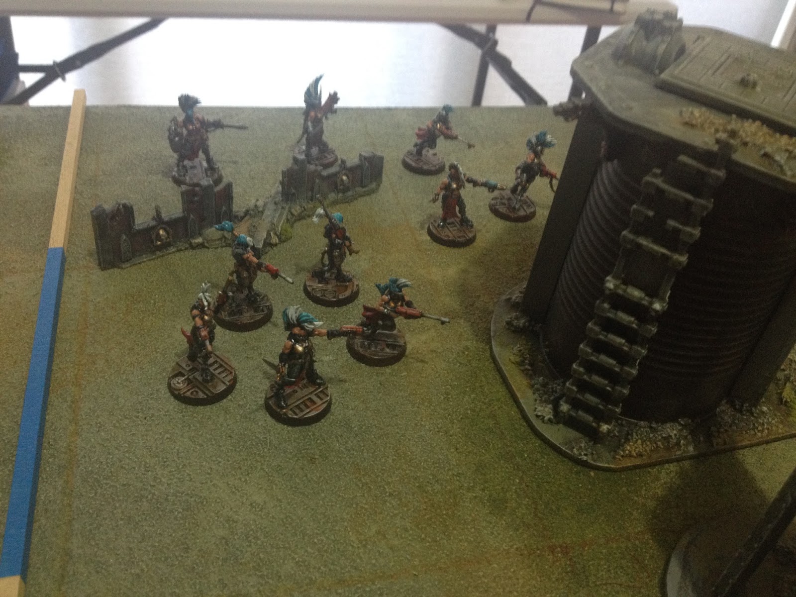 Grid based wargaming - but not always: Sci-Fi Skirmish Games