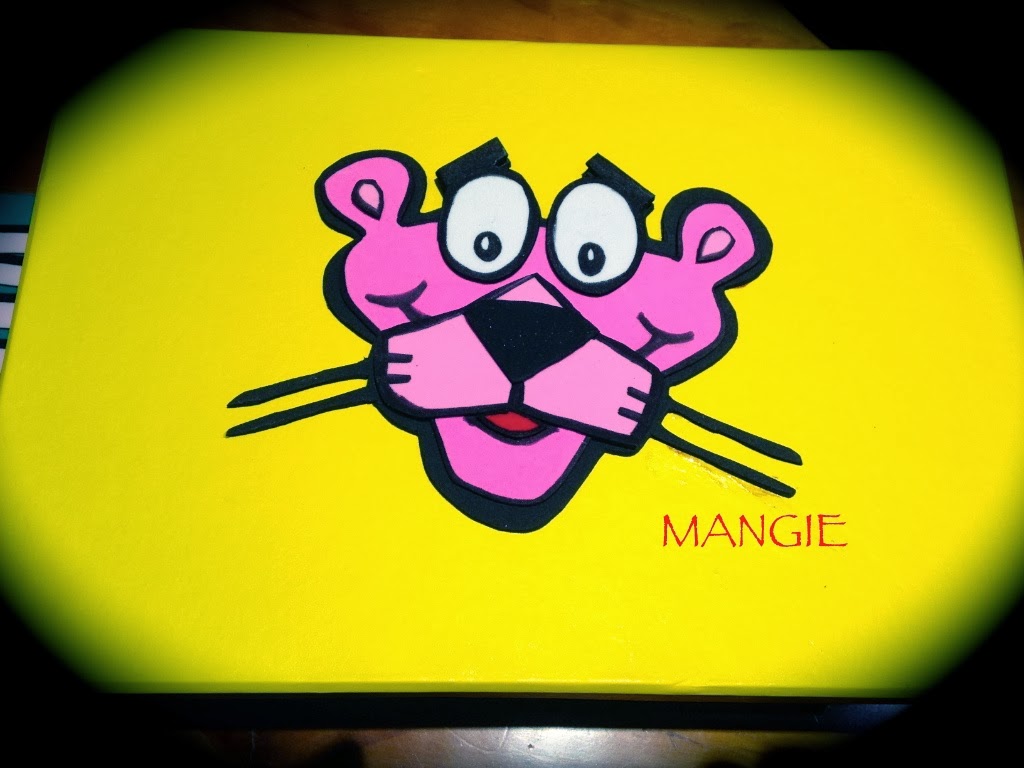 CAJAS DECORADAS- GOMA EVA - Artemangie