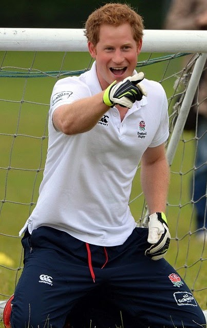 VJBrendan.com: Prince Harry Plays a Rugby Game With Children at Inspire ...