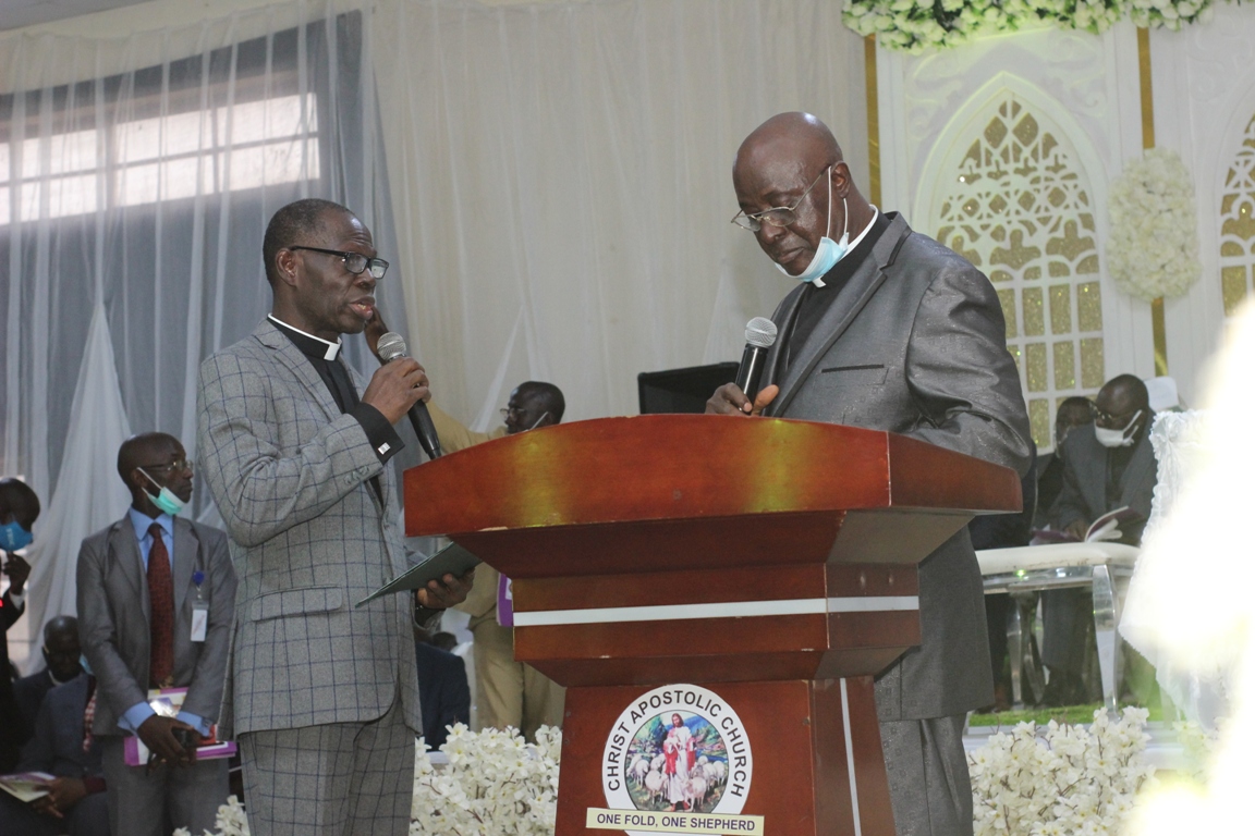 Breaking ! Pastor Samuel Olusegun Oladele formally inaugurated as ...
