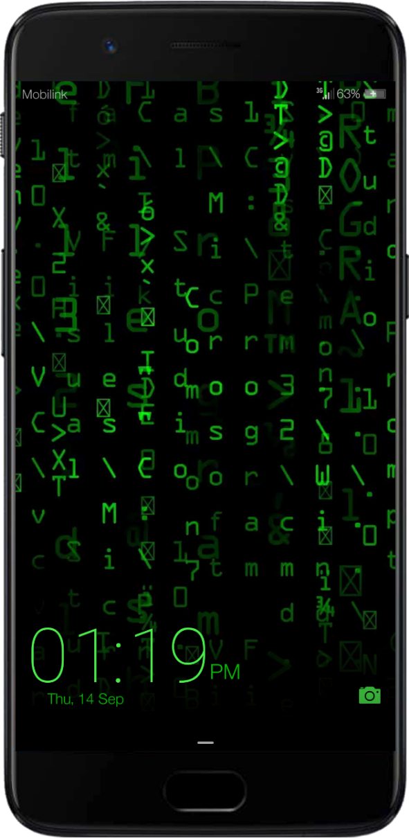 Matrix Theme - Android Demand