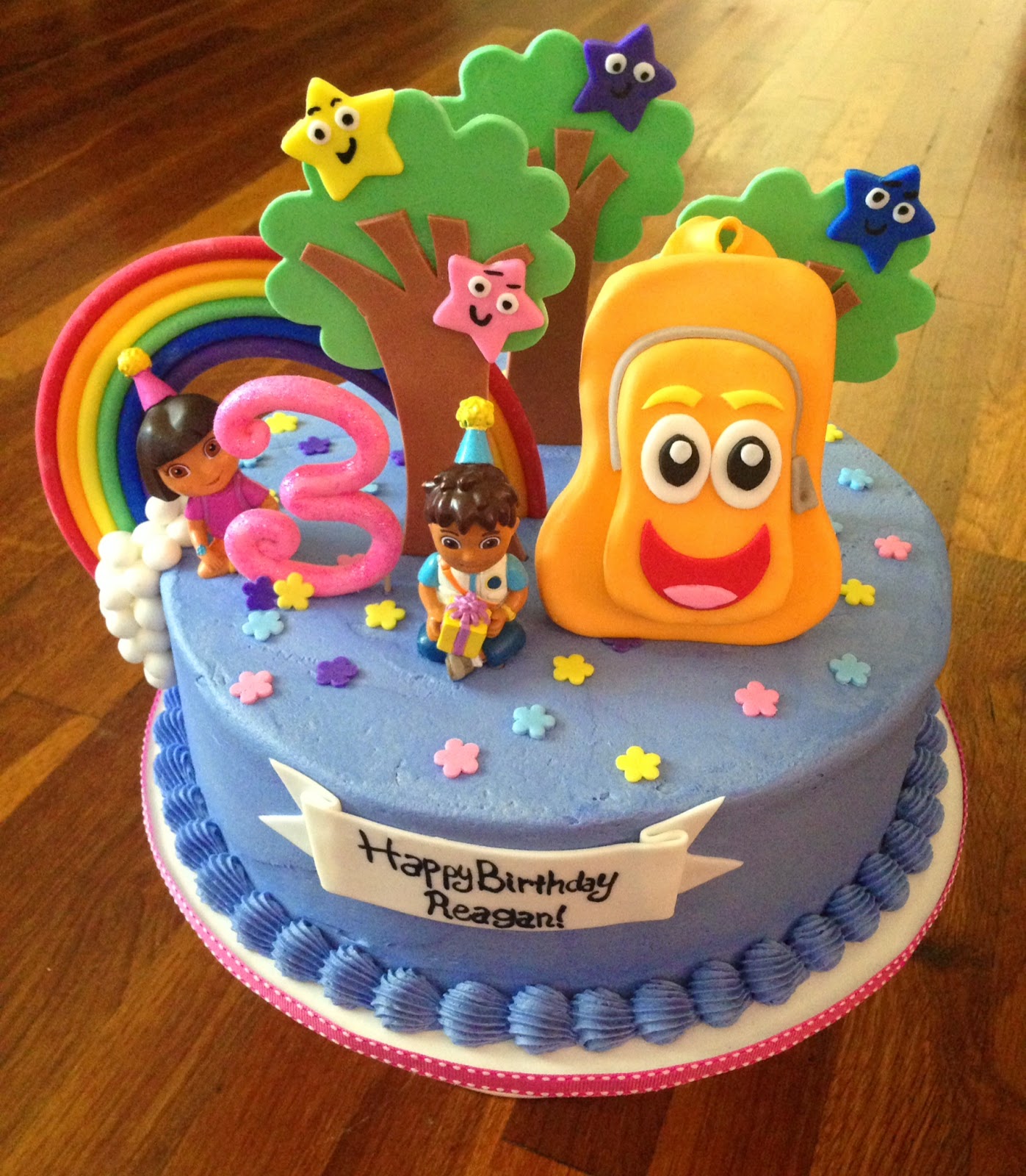 Diego And Dora Cakes