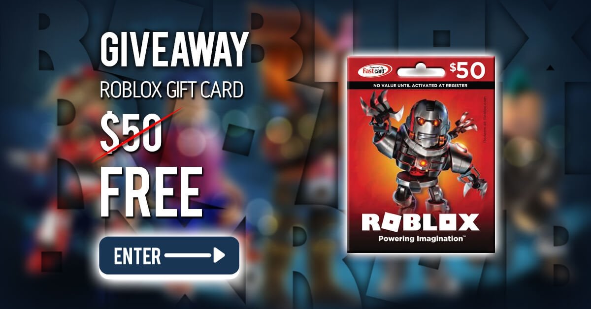 Get A $50 Roblox Game Card