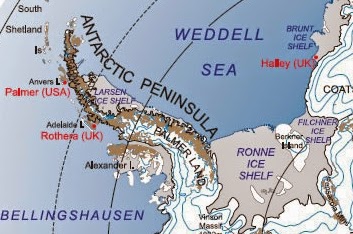 Polar Soils Blog: What we can learn from the Larsen Ice Shelf