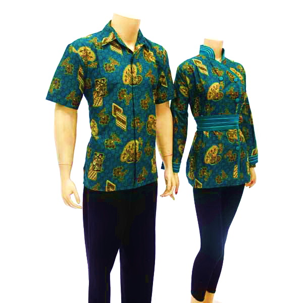 Batik Sarimbit Modern, Blus Couple | Model Baju Batik 2015