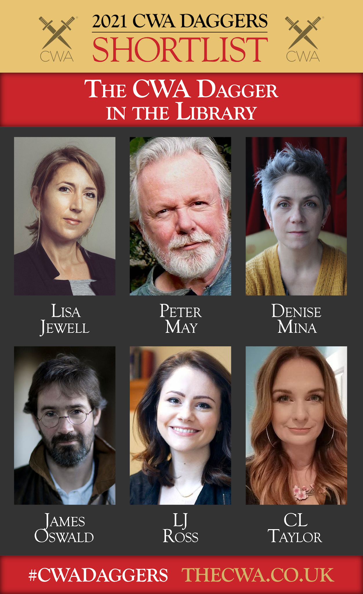 SHOTSMAG CONFIDENTIAL: CWA Dagger Awards Shortlists Announced