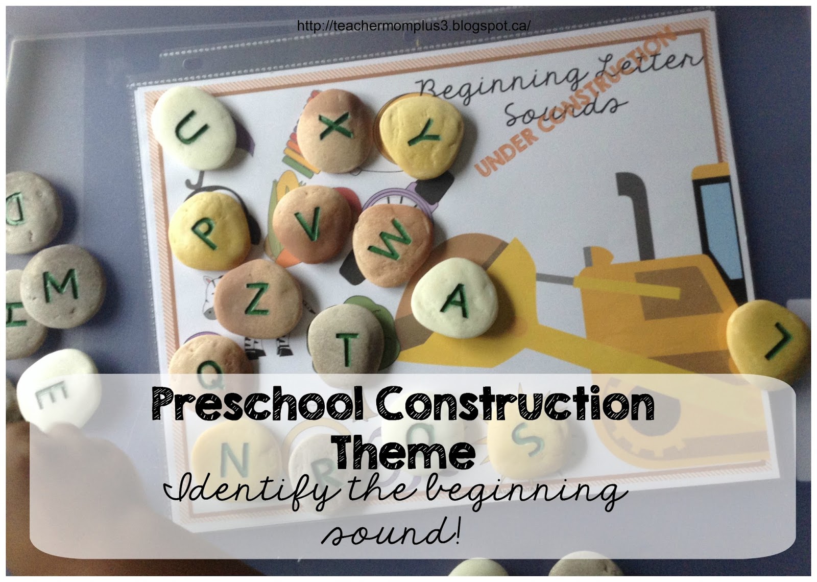TeacherMomPlus3: Preschool Construction Theme