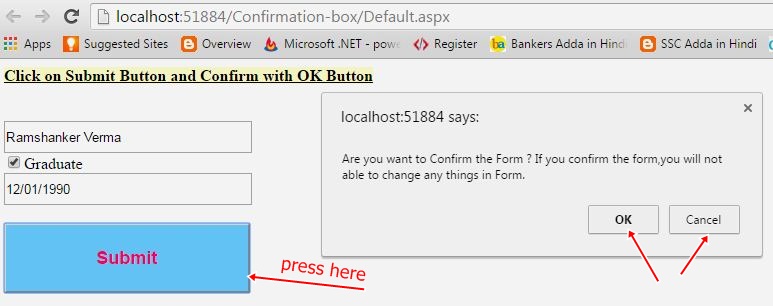 How to implement ConfirmButtonExtender Control on ASP.NET Website ...
