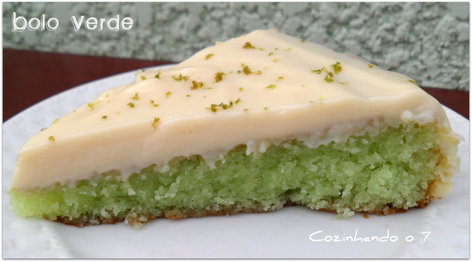 Bolo Verde | Cozinhando o 7