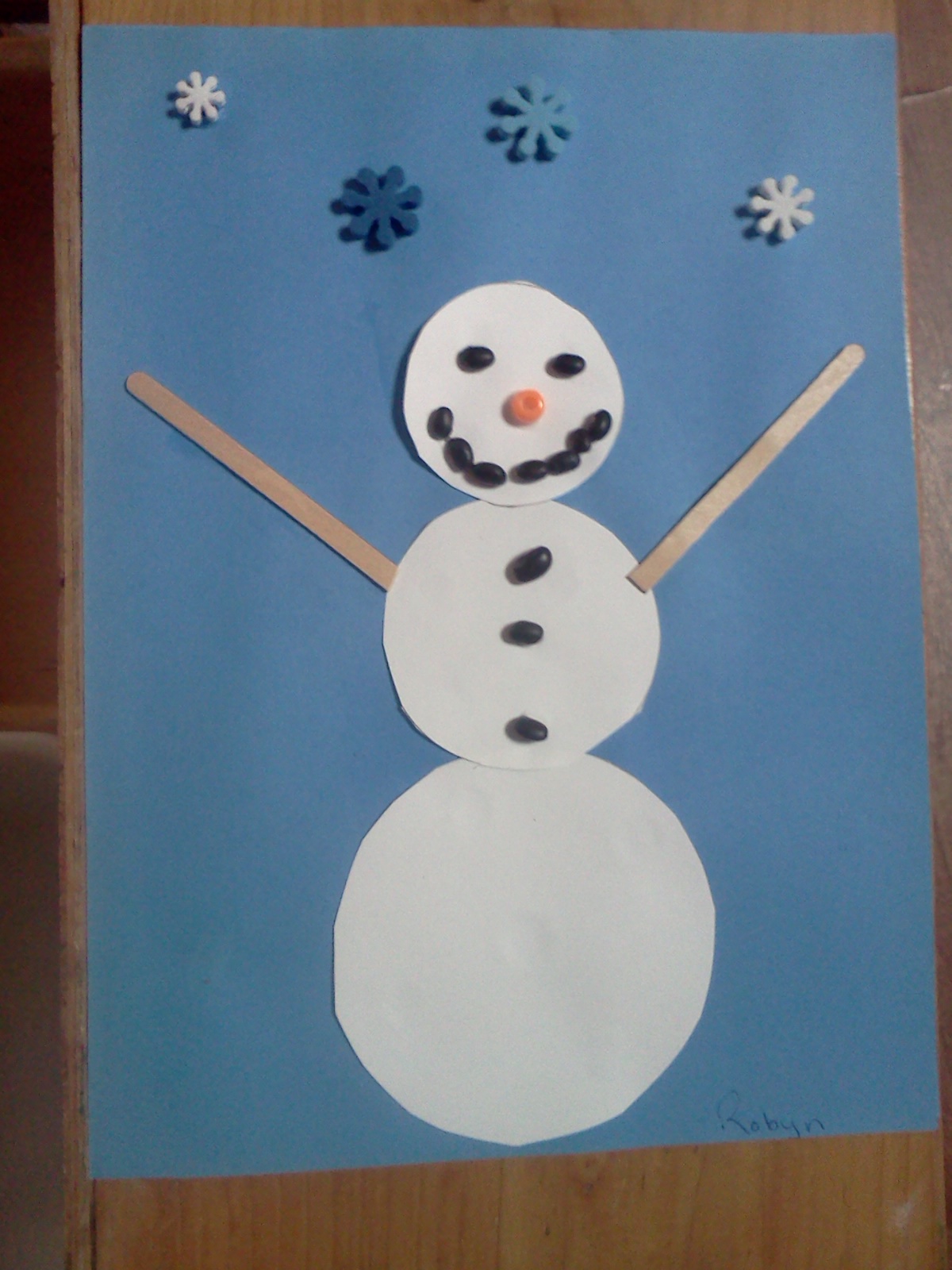Montessori Design: Simple and fun Snowman
