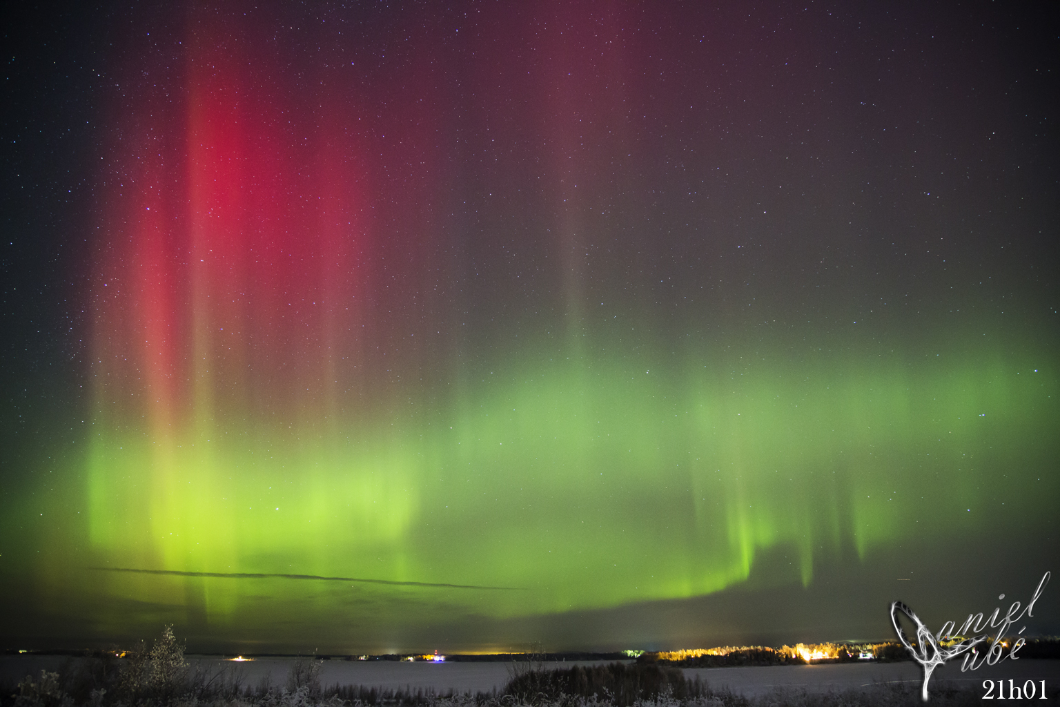 Aurores Boréales au Québec / Auroras in Quebec - AstroSpace
