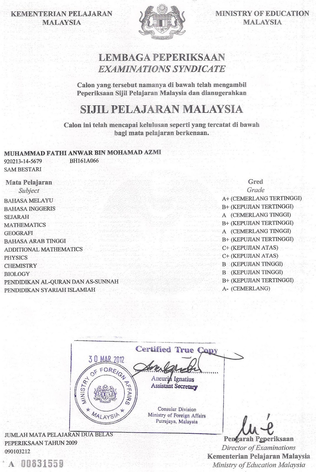 SekolahKehidupanIman: SPM Bukanlah segala-galanya