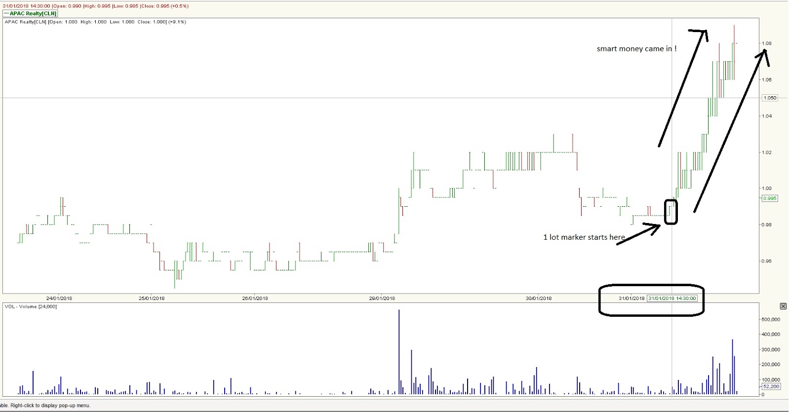Stock Market Best-Kept Secrets: APAC Realty - 1 Lot Marker
