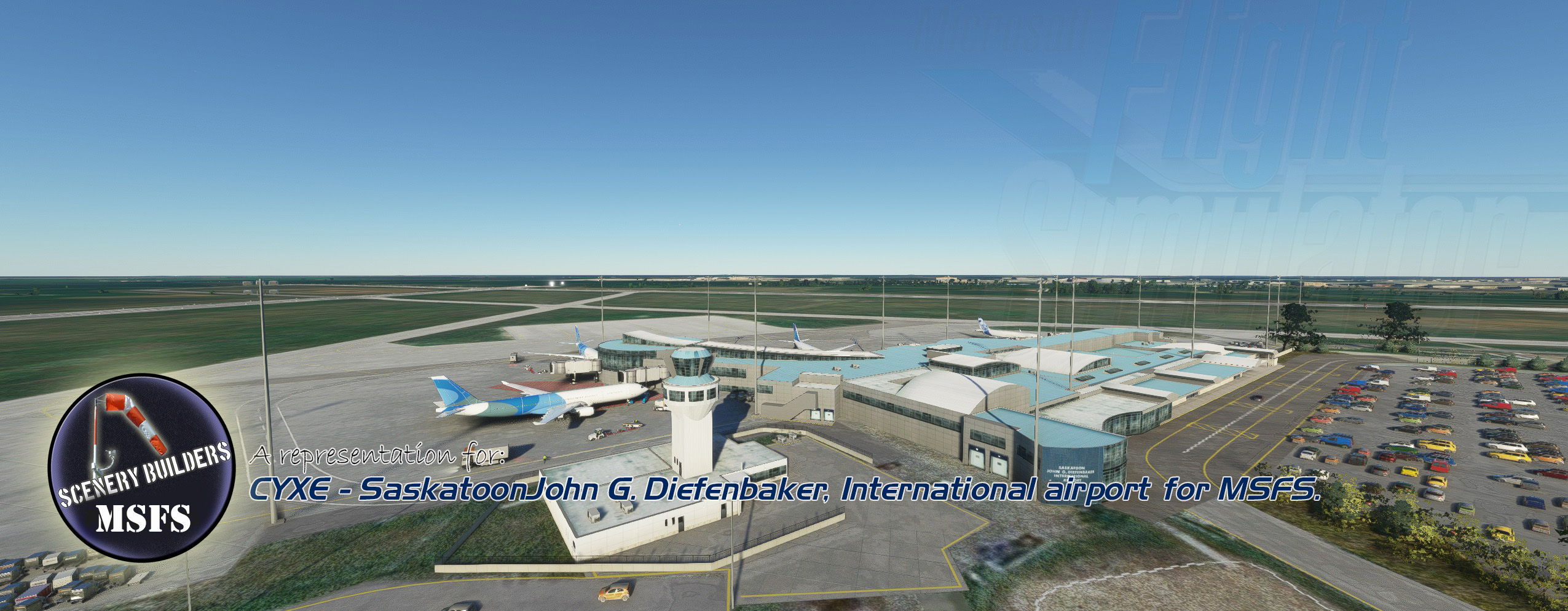 FSX, P3D, MSFS scenerybuilders.: CYXE Saskatoon-John G. Diefenbaker ...