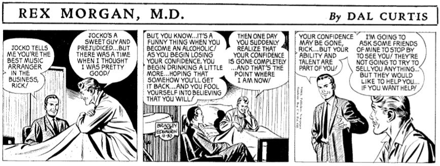 In Search of Rex Morgan, MD: 1964 Comic Strips: A Summary