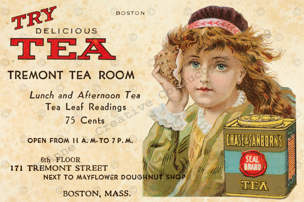 Anne's Creative Cornucopia: "Boston Tea Party" - Postcard